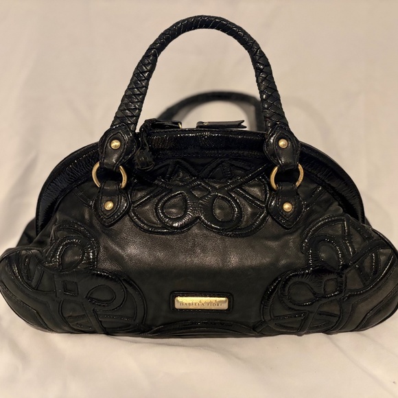 Isabella Fiore | Bags | Vintage Isabella Fiore Leather Handbag | Poshmark